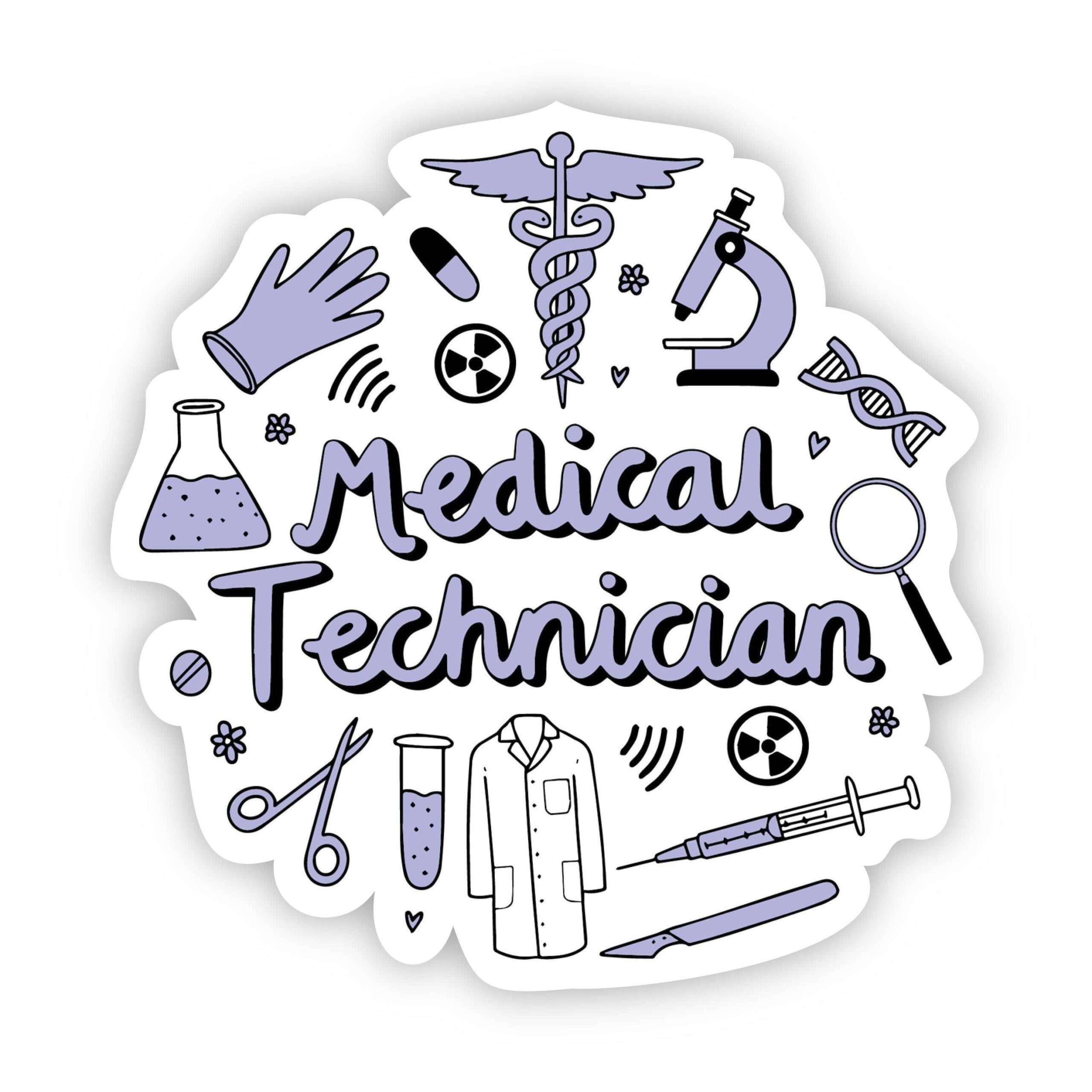 Medicial Technician Sticker – StickerStory.co
