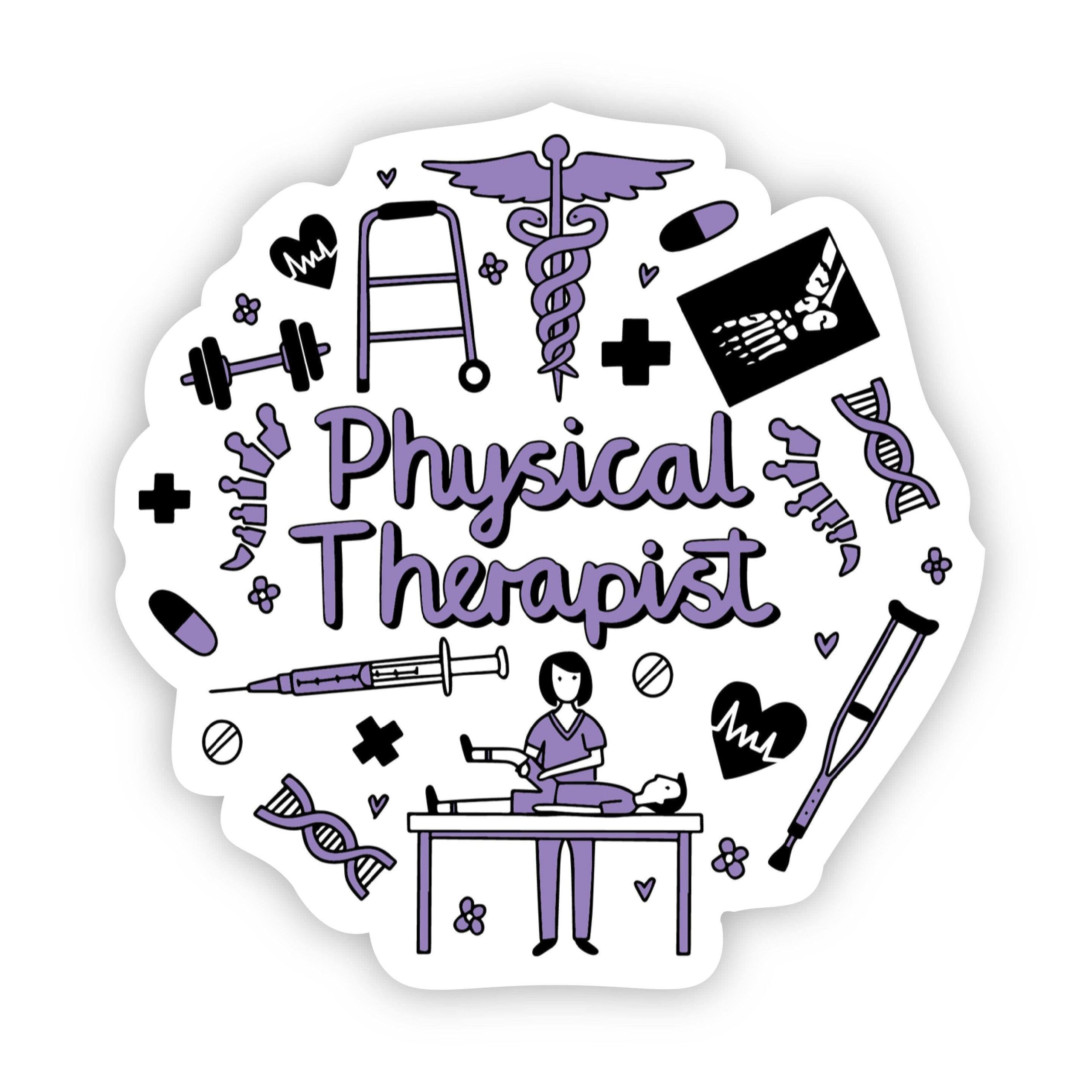 Physical Therapist Sticker – StickerStory.co