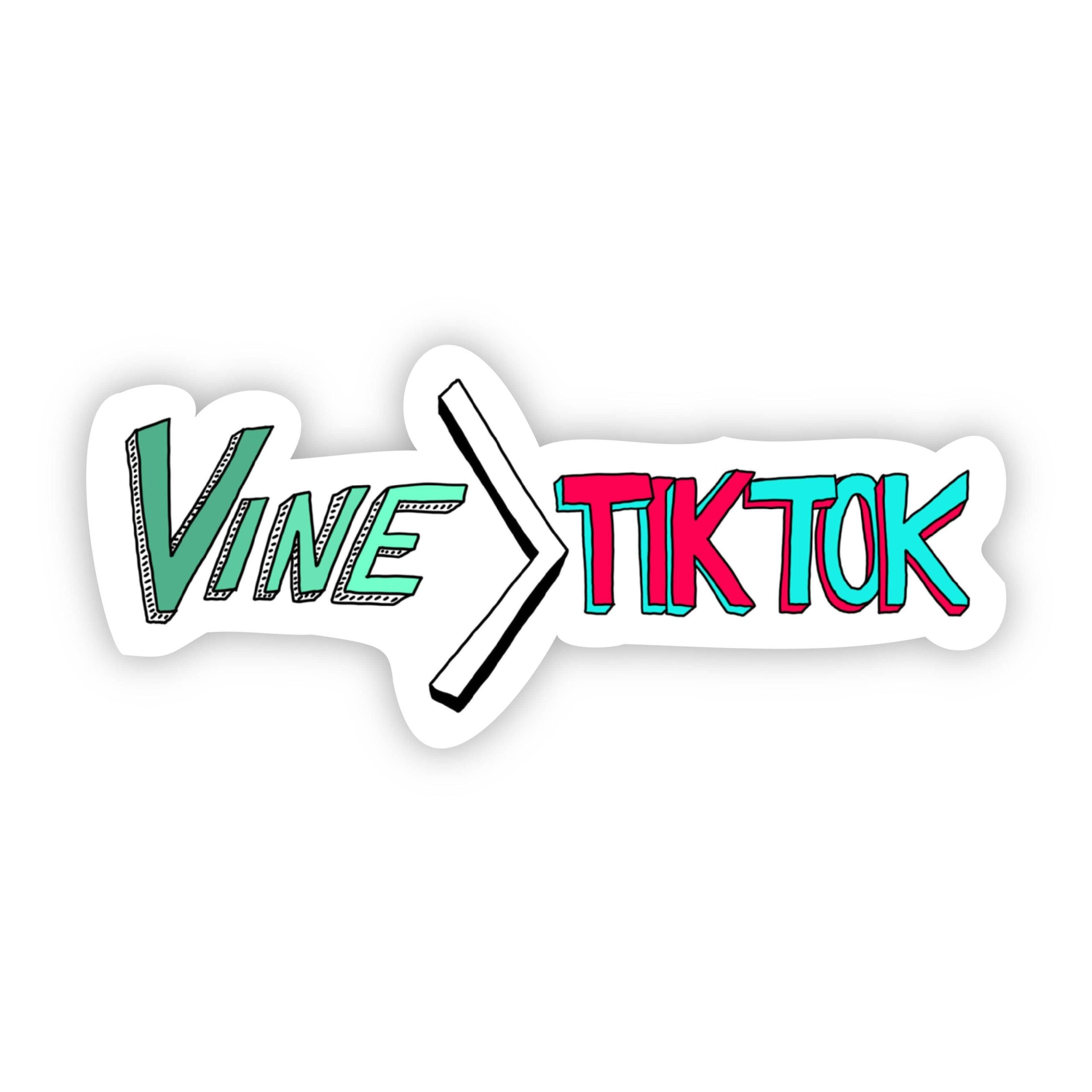 Vine > TikTok Sticker – StickerStory.co