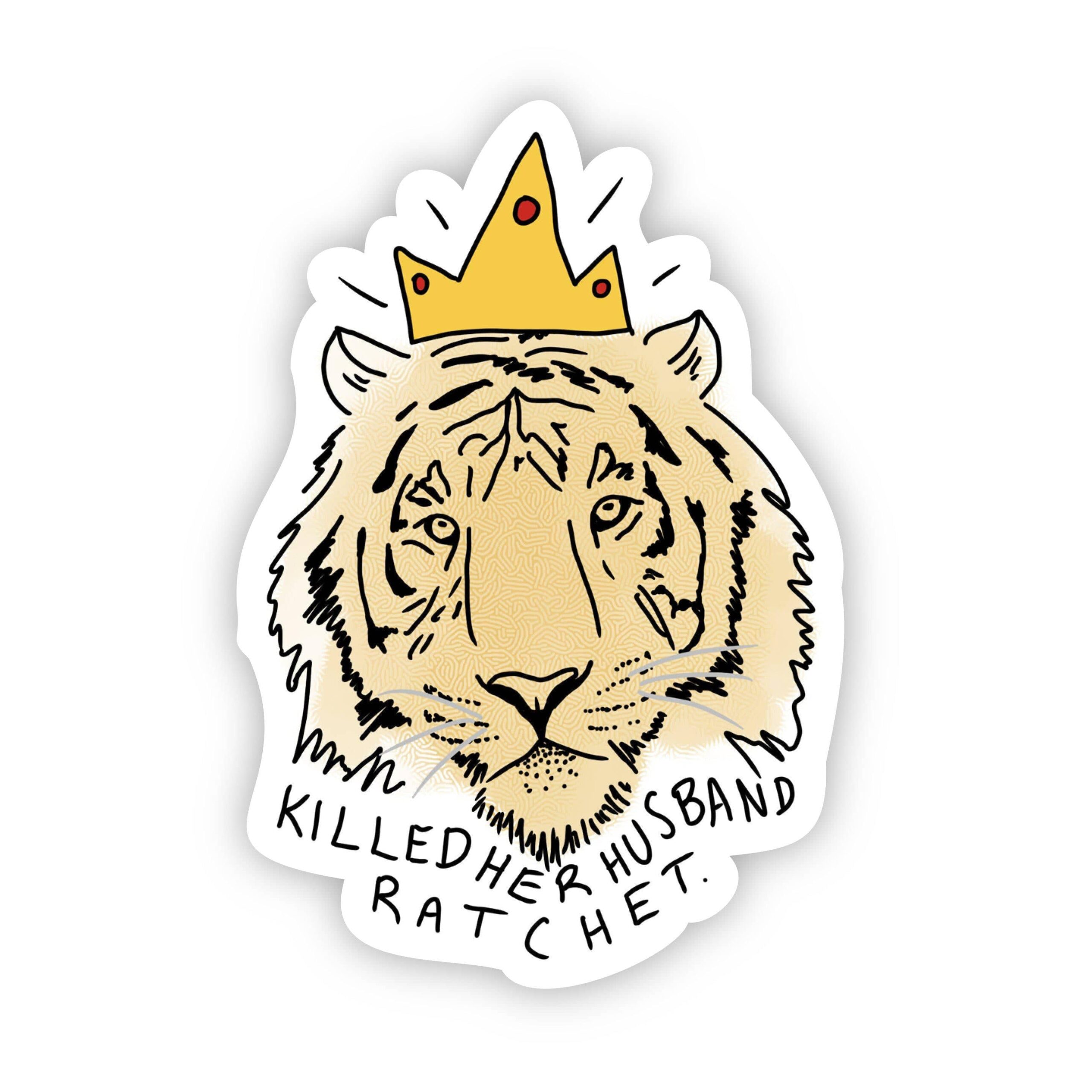 Tiger King Sticker – StickerStory.co
