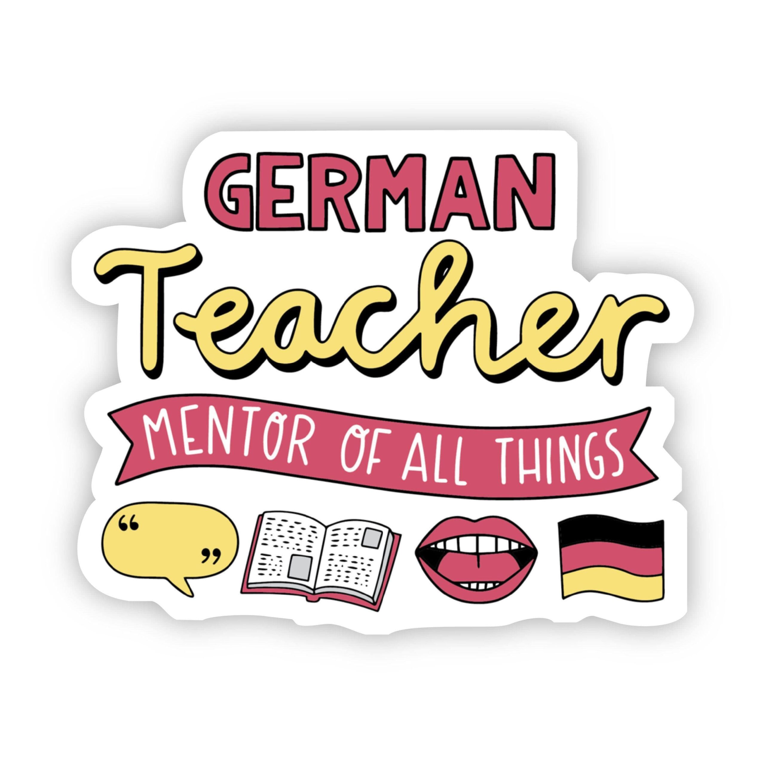 German Teacher Sticker – StickerStory.co
