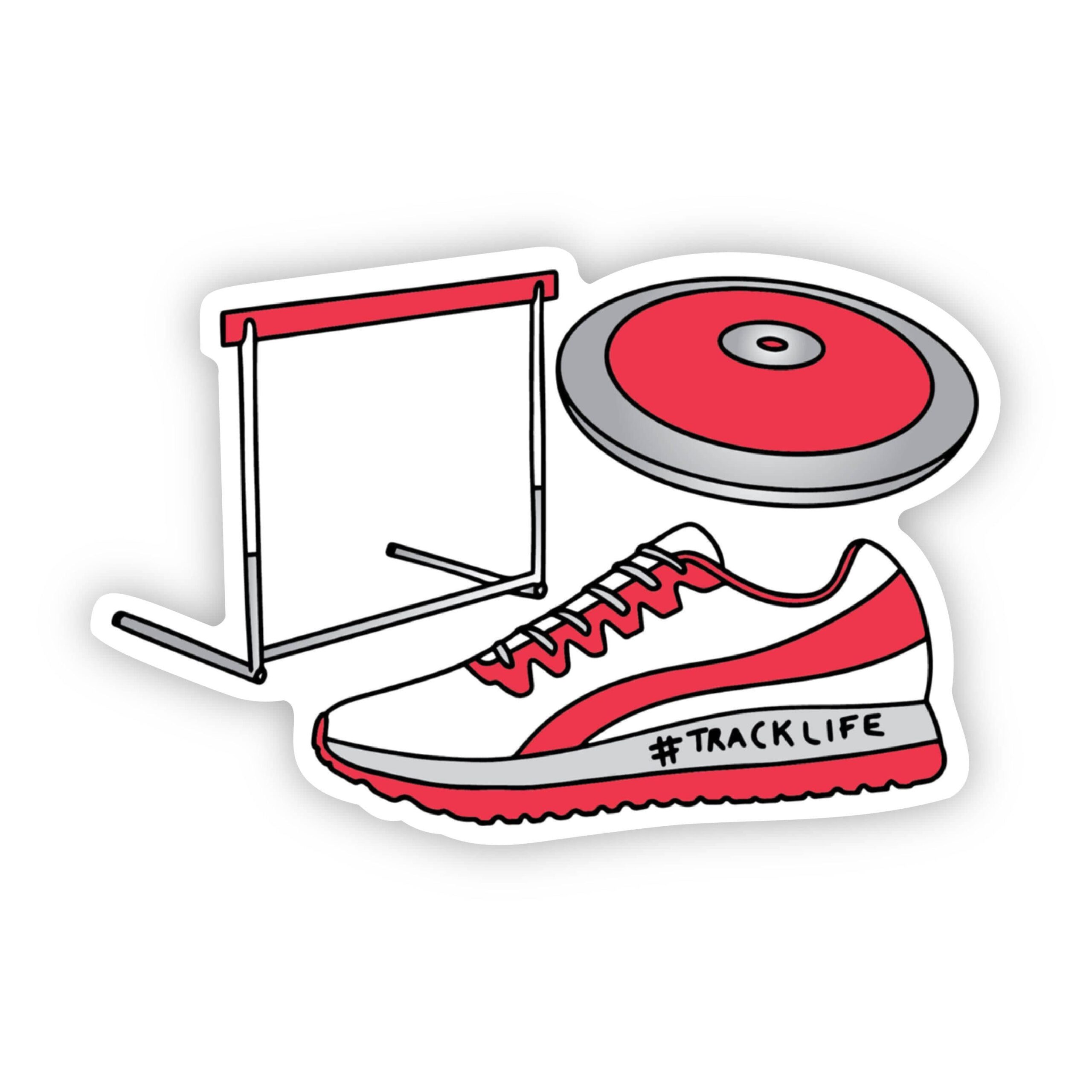 Track and Field Sticker – StickerStory.co